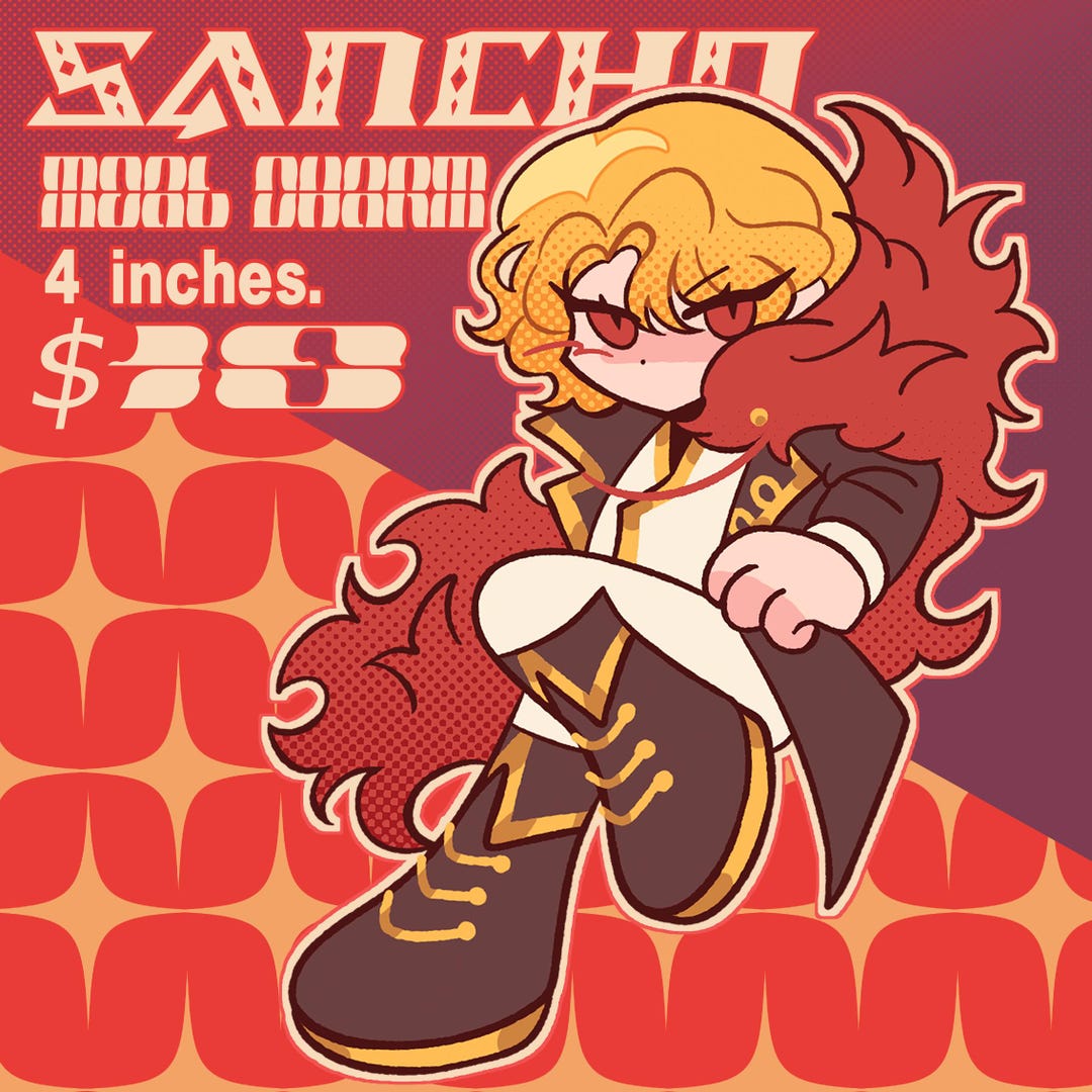 Limbus Company: Sancho Meat Charm - Etsy