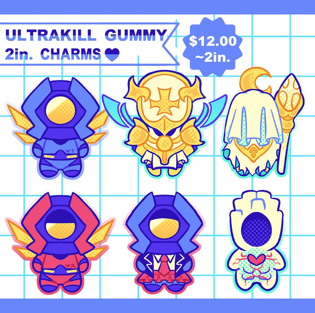 ULTRAKILL: Gummy Charms - Etsy