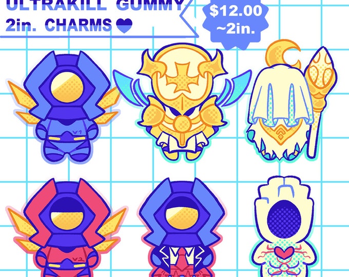 ULTRAKILL Small Keychains - Etsy