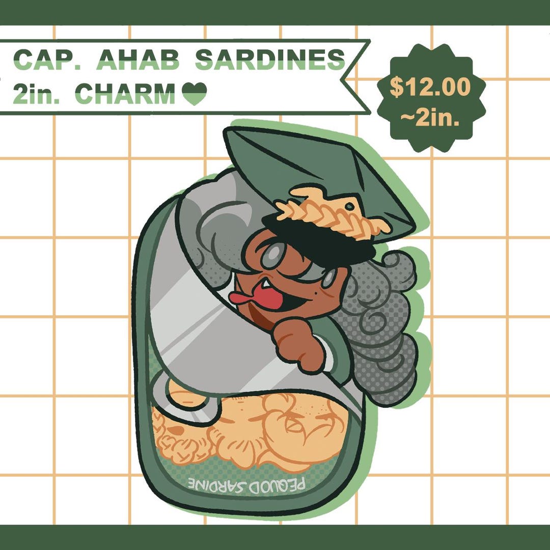 Limbus Company: Captain Ahab's Sardines - Etsy Canada