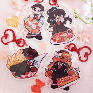 Limbus Company: Sinner Food Charms - Etsy