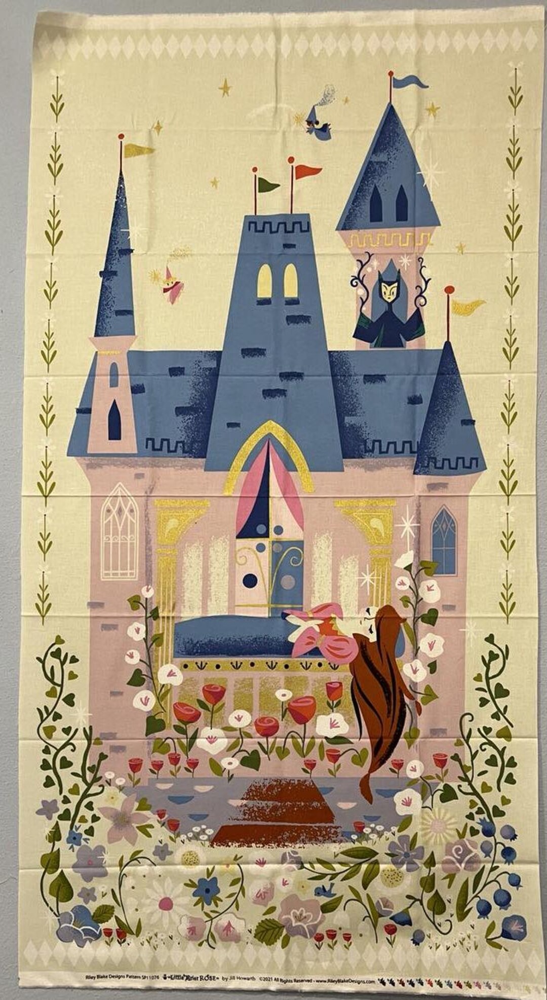 Briar Rose Princess Panel by Riley Blake - Etsy
