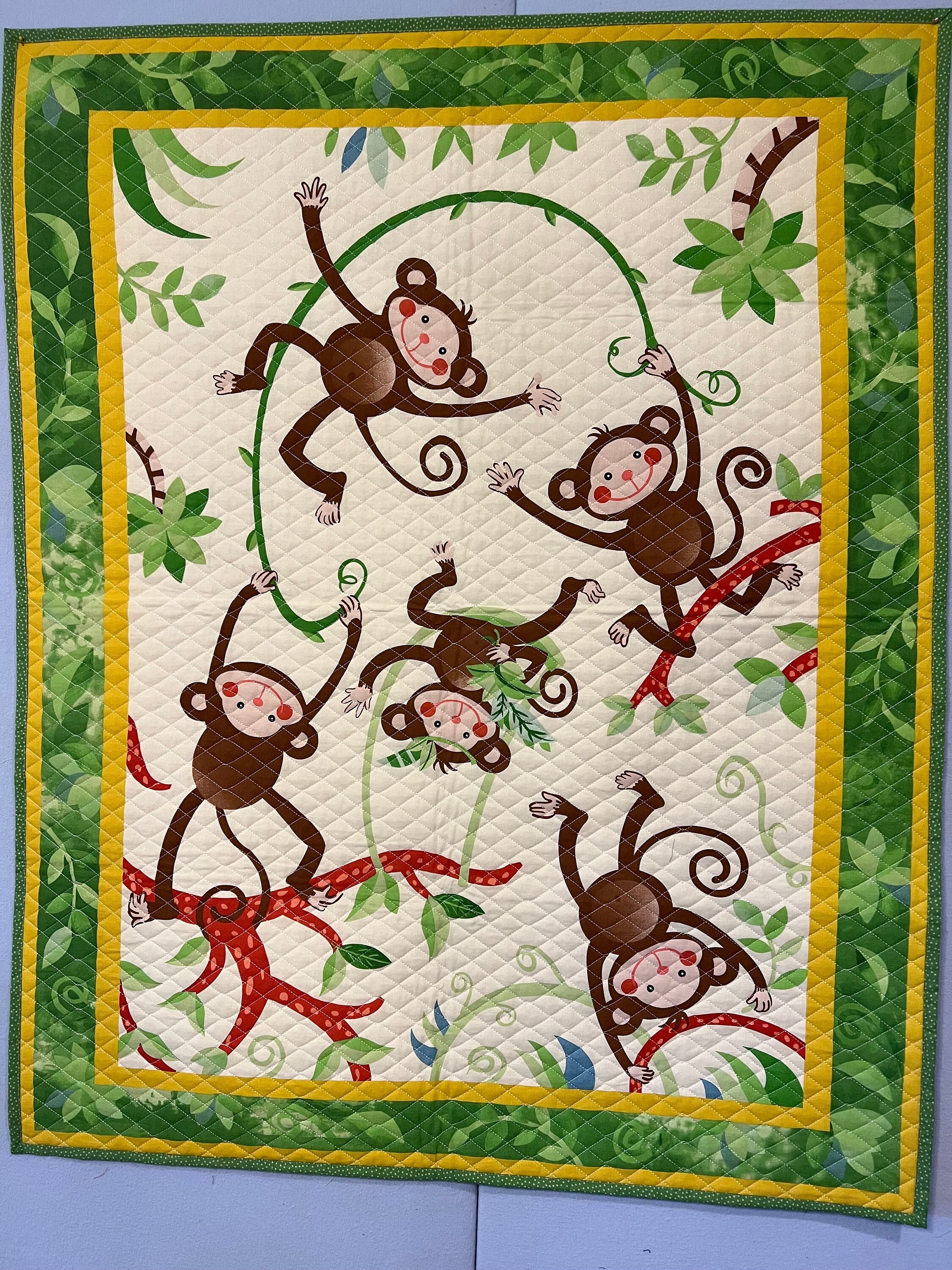 Monkey Baby Quilt Pattern