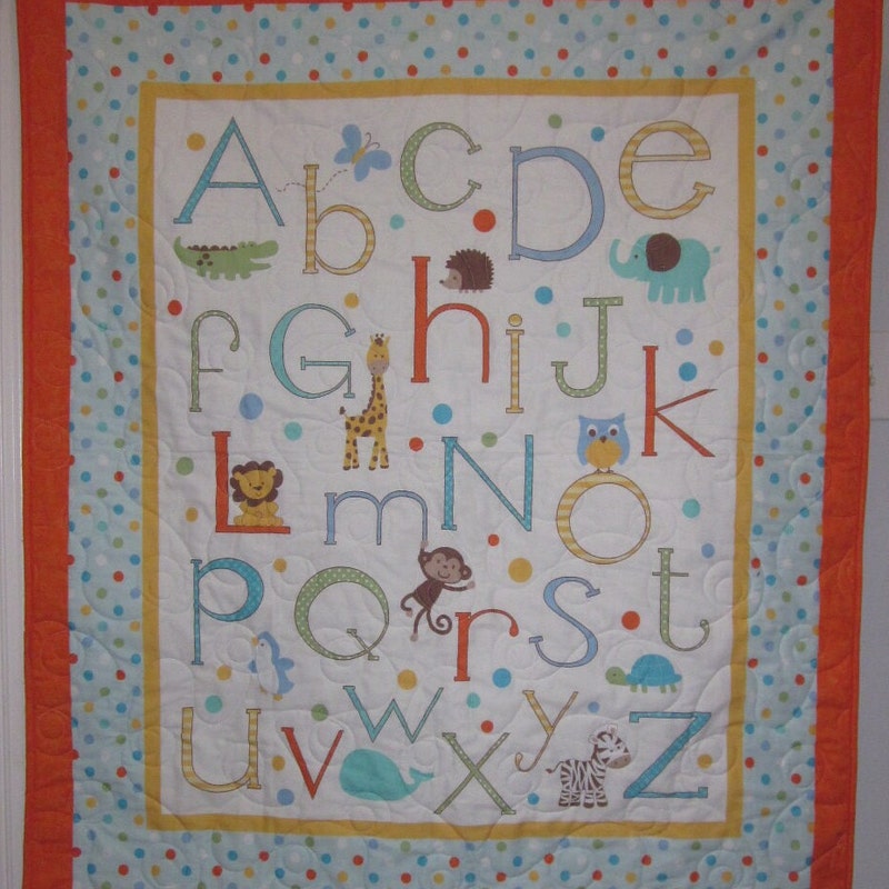 Alphabet Quilt - Etsy