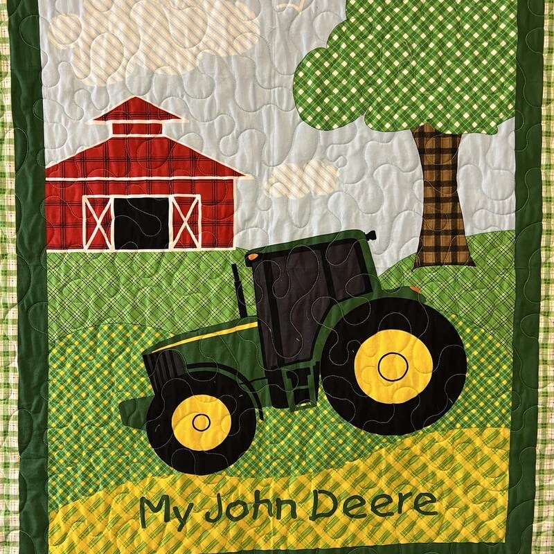 Tractor Quilt Pattern - Etsy