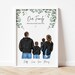 Personalised Family Print, Personalised Print, Housewarming Gift ...