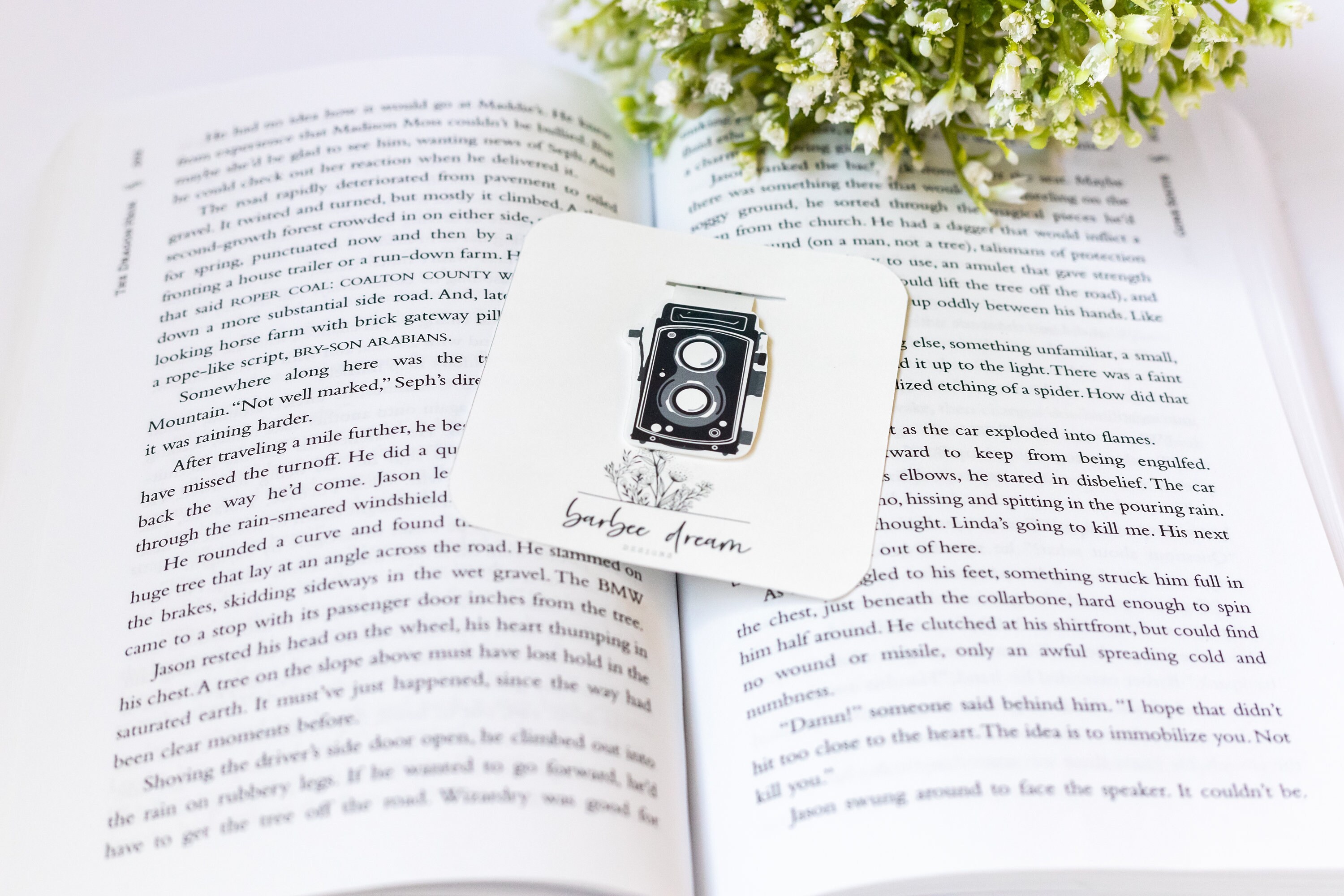 Vintage Camera Magnetic Bookmark gifts for book club | Etsy