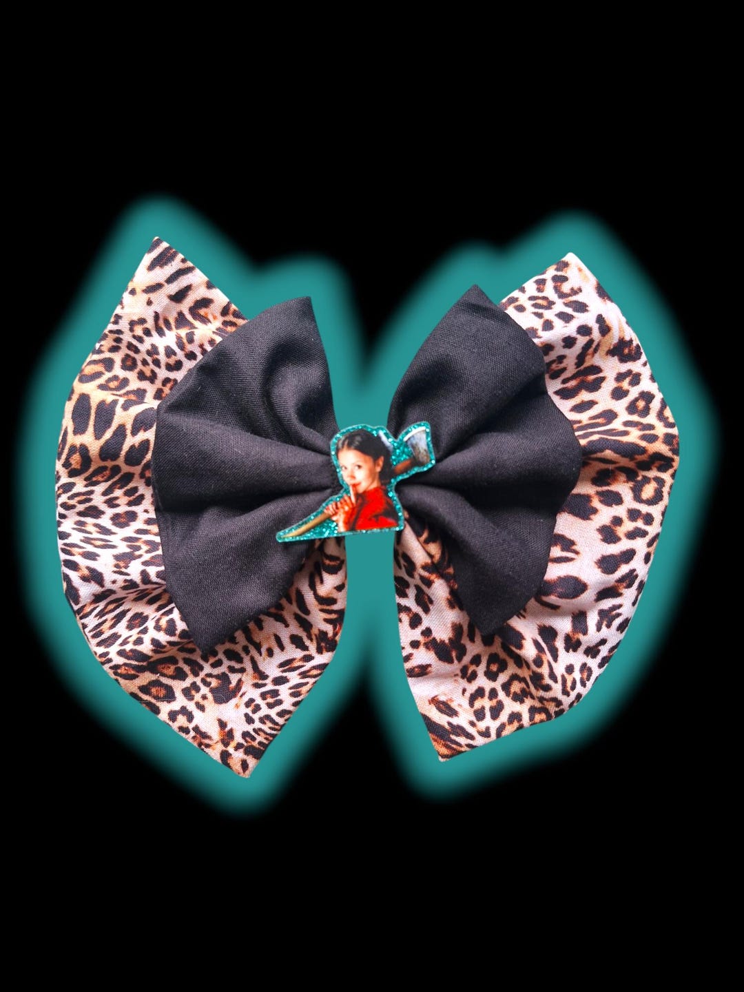 Goth Alternative Pearl Inspired Hair Bows, Gothic Hair Bows, Horror ...