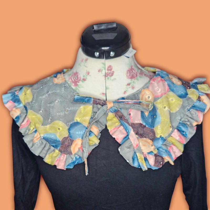 Ruffle Collar - Etsy
