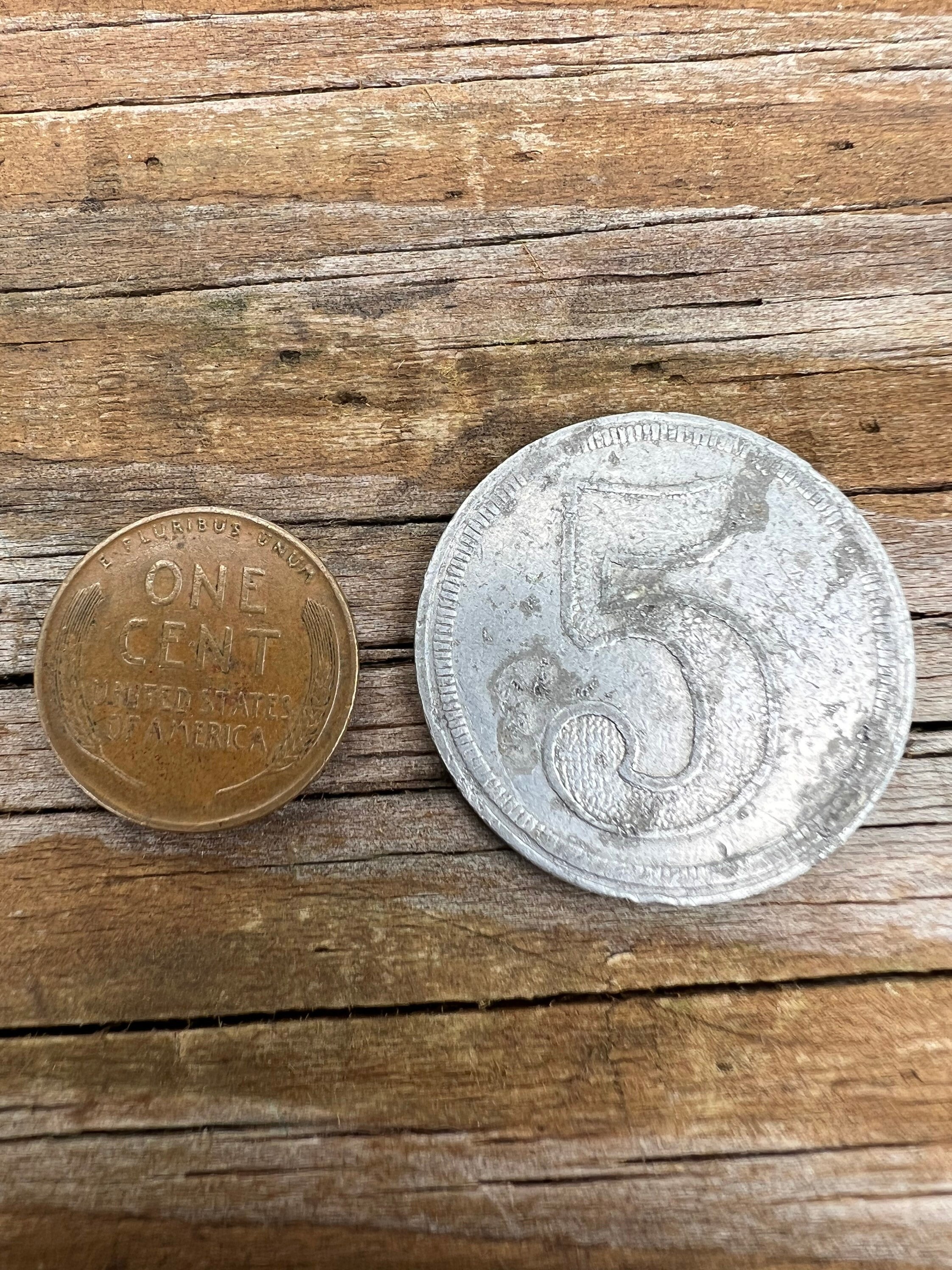 U. O. Stevens News and Cigars Token Newark Rare 5 Collectible - Etsy