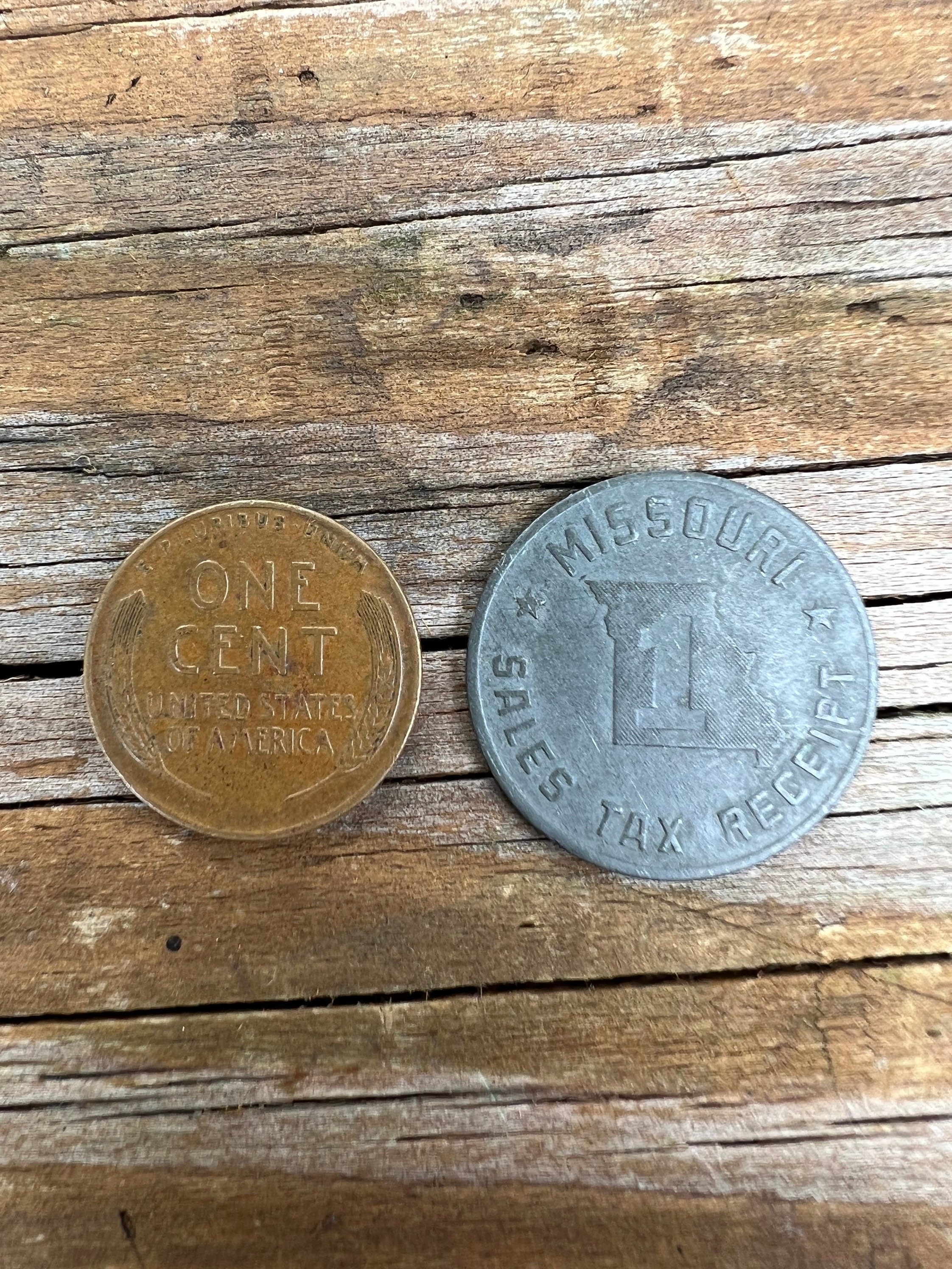 1925-1940 Depression Era State of Missouri Sales Tax Token - Etsy