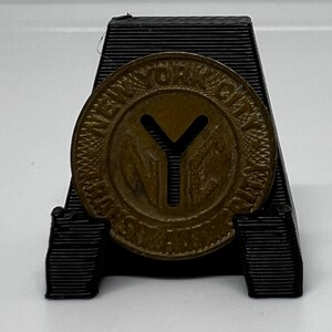 Vintage New York City Transit Token American Collectible Exonumia - Etsy