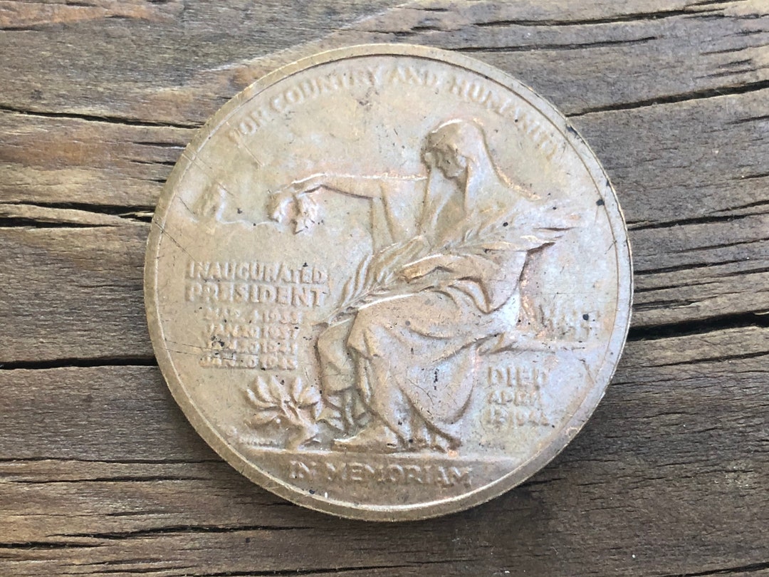 President Roosevelt 1945 US Mint Issued Memorial Coin / Token, FDR - Etsy