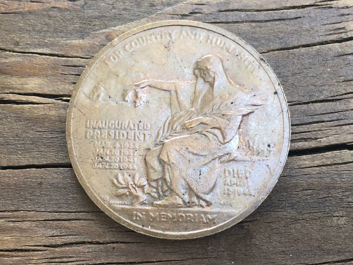 President Roosevelt 1945 US Mint Issued Memorial Coin / Token, FDR - Etsy