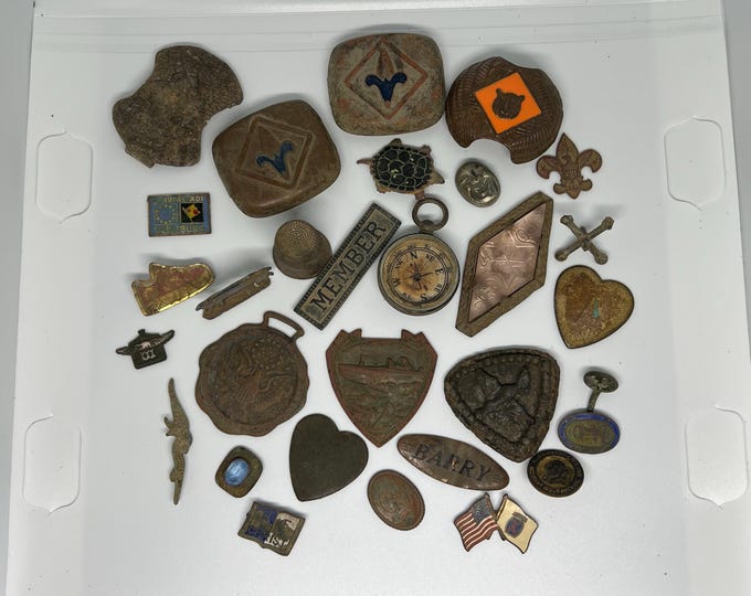 Vintage Lot of Original Dug Relics, Recovered in New York. Nice Items ...