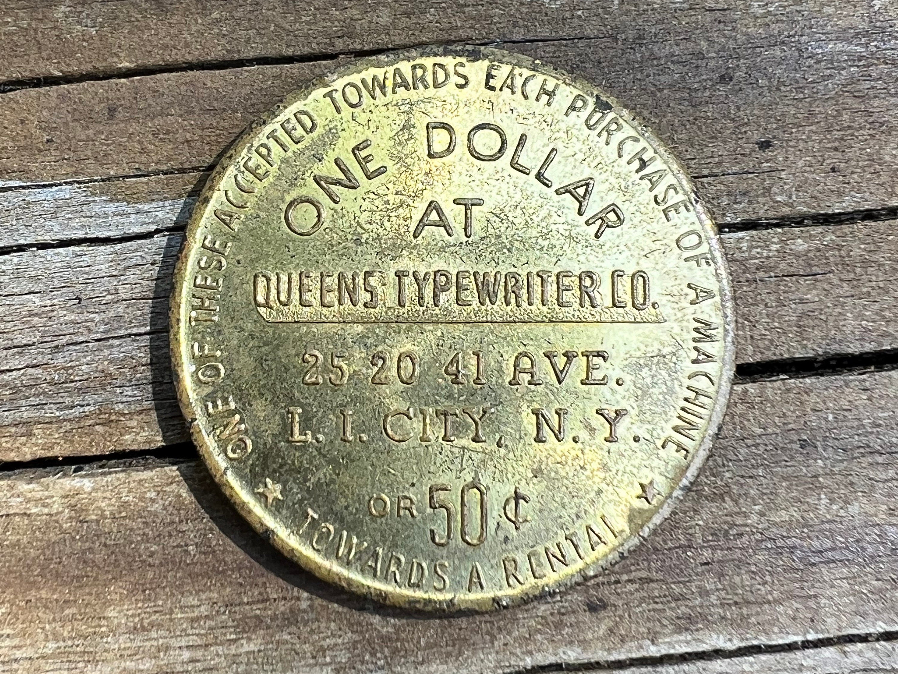 1950s Queens Typewriter Co. Long Island New York Advertising Trade ...