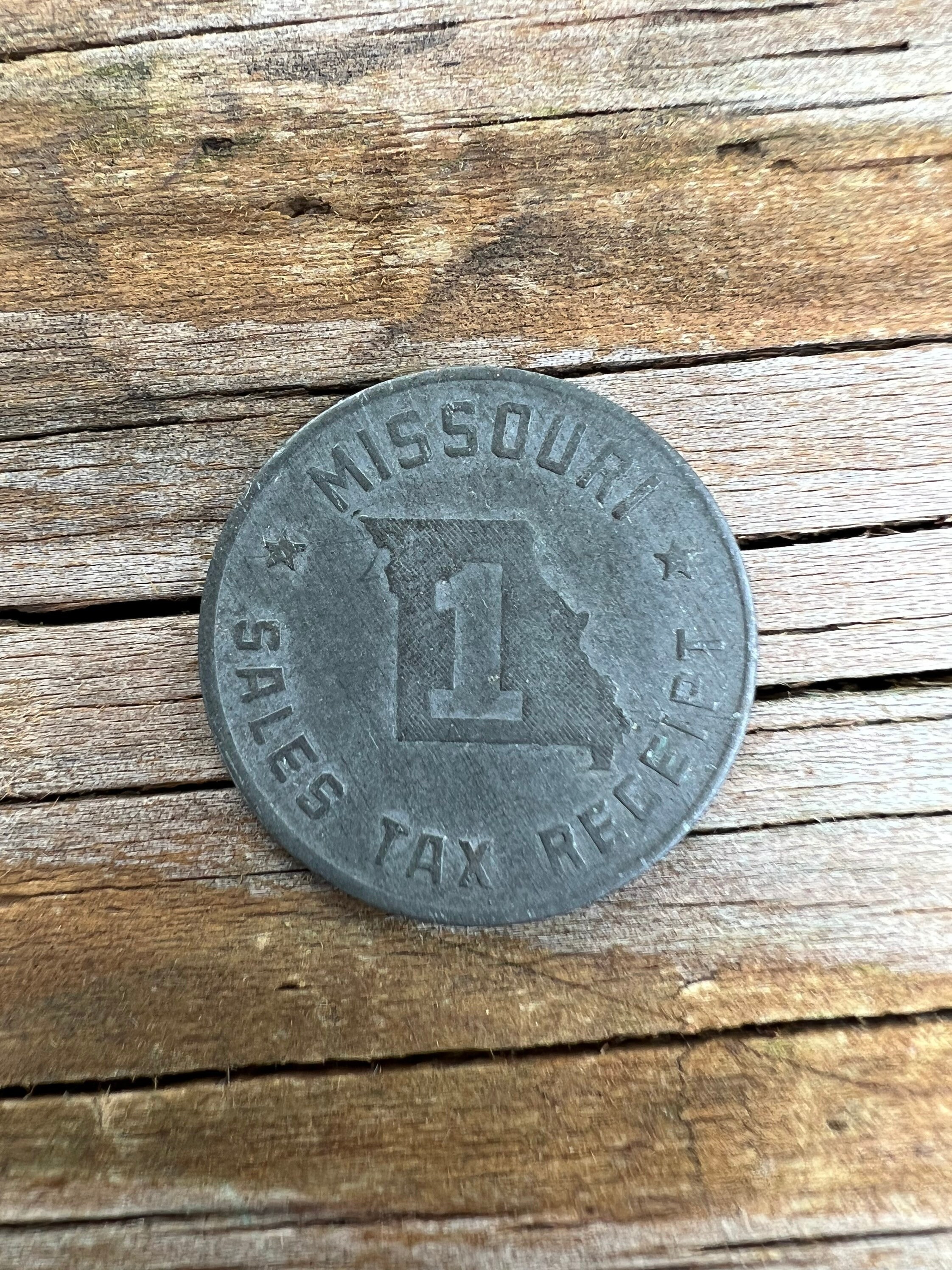 1925-1940 Depression Era State of Missouri Sales Tax Token - Etsy