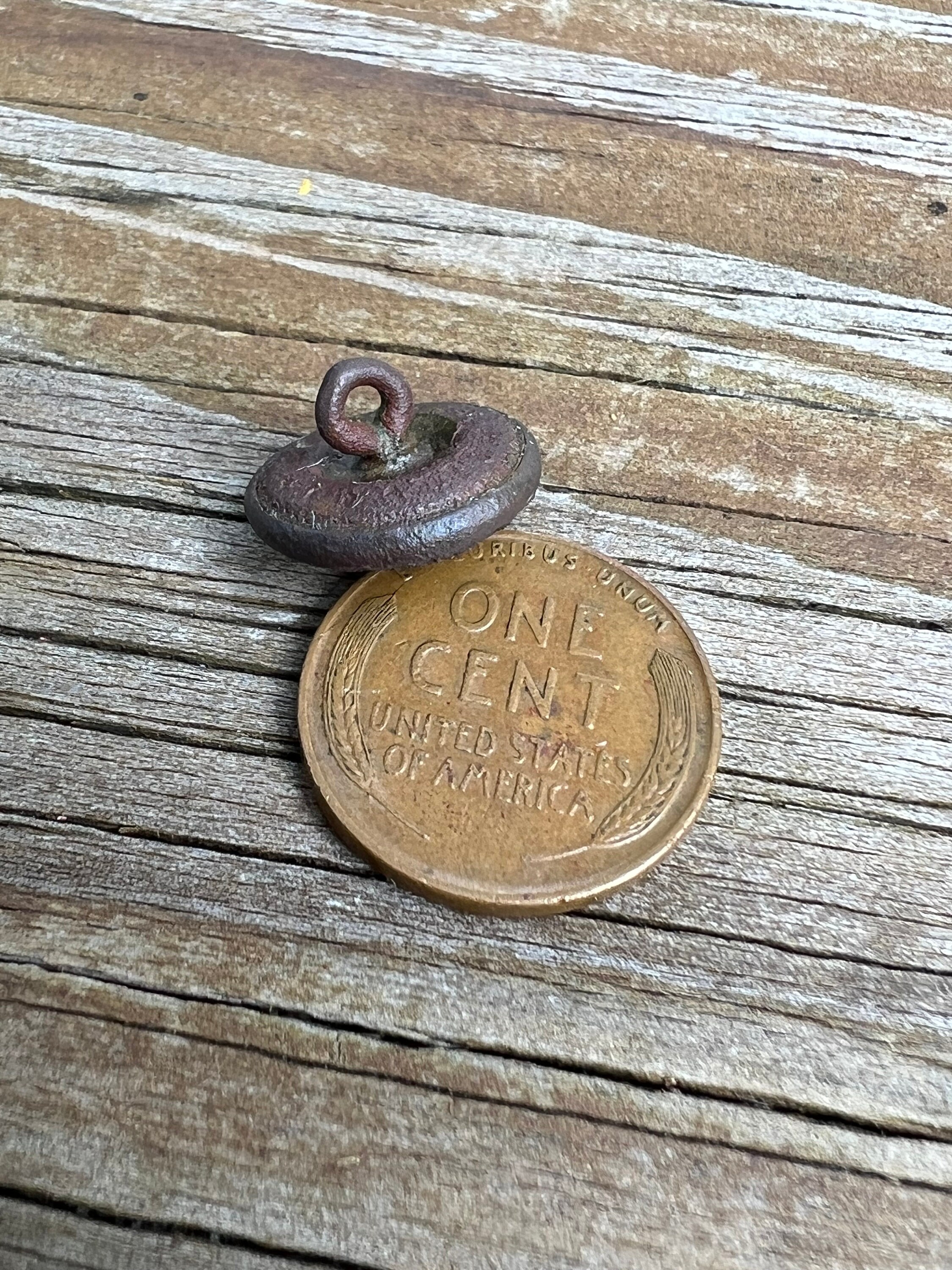 1860s Virginia State Seal Confederate Military Cuff Button Dug Near ...