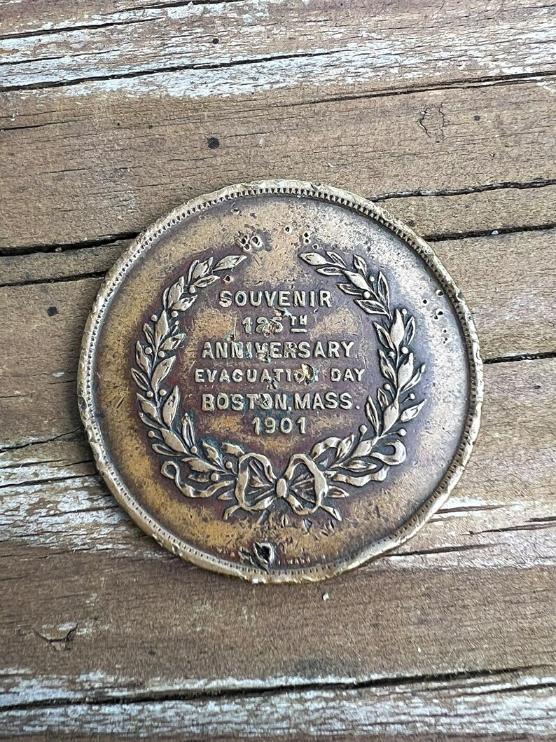 1901 Souvenir of the 125th Anniversary Evacuation Day Boston, MA ...
