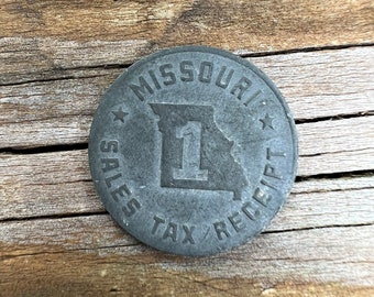 Missouri Tax Token - Etsy