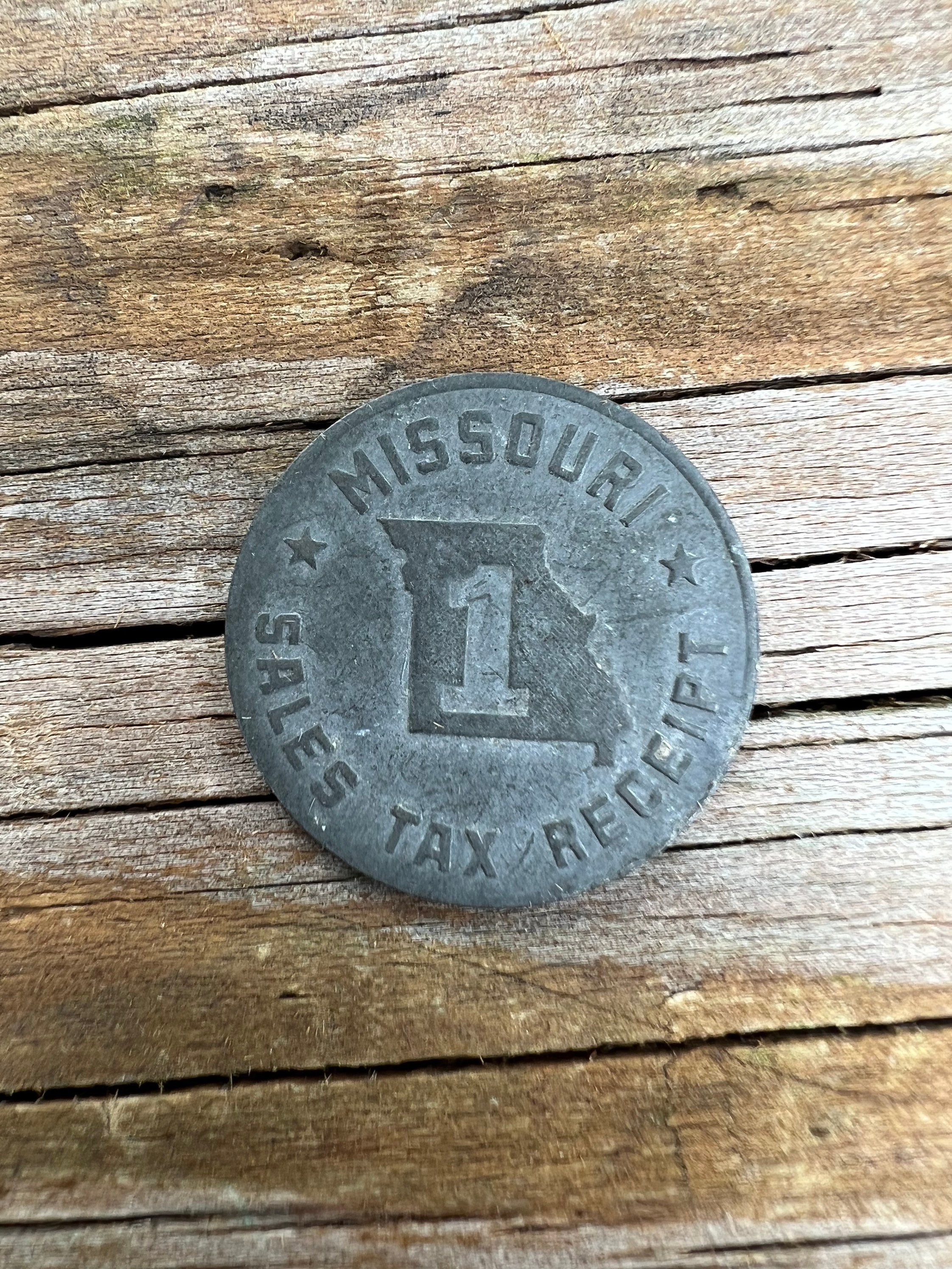 1925-1940 Depression Era State of Missouri Sales Tax Token - Etsy