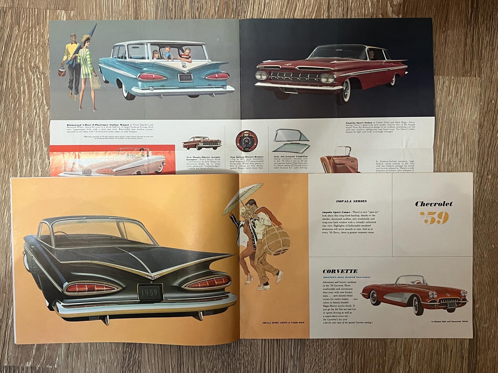 1959 Chevrolet Brochure: Vintage Car Advertising - Etsy