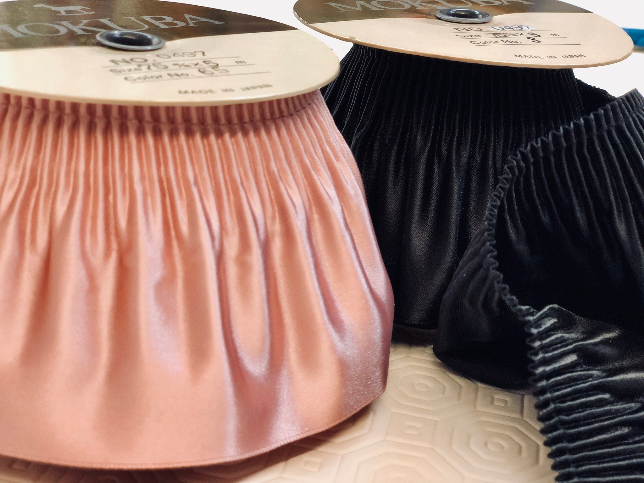 Mokuba Pleated Satin Ribbon. - Etsy
