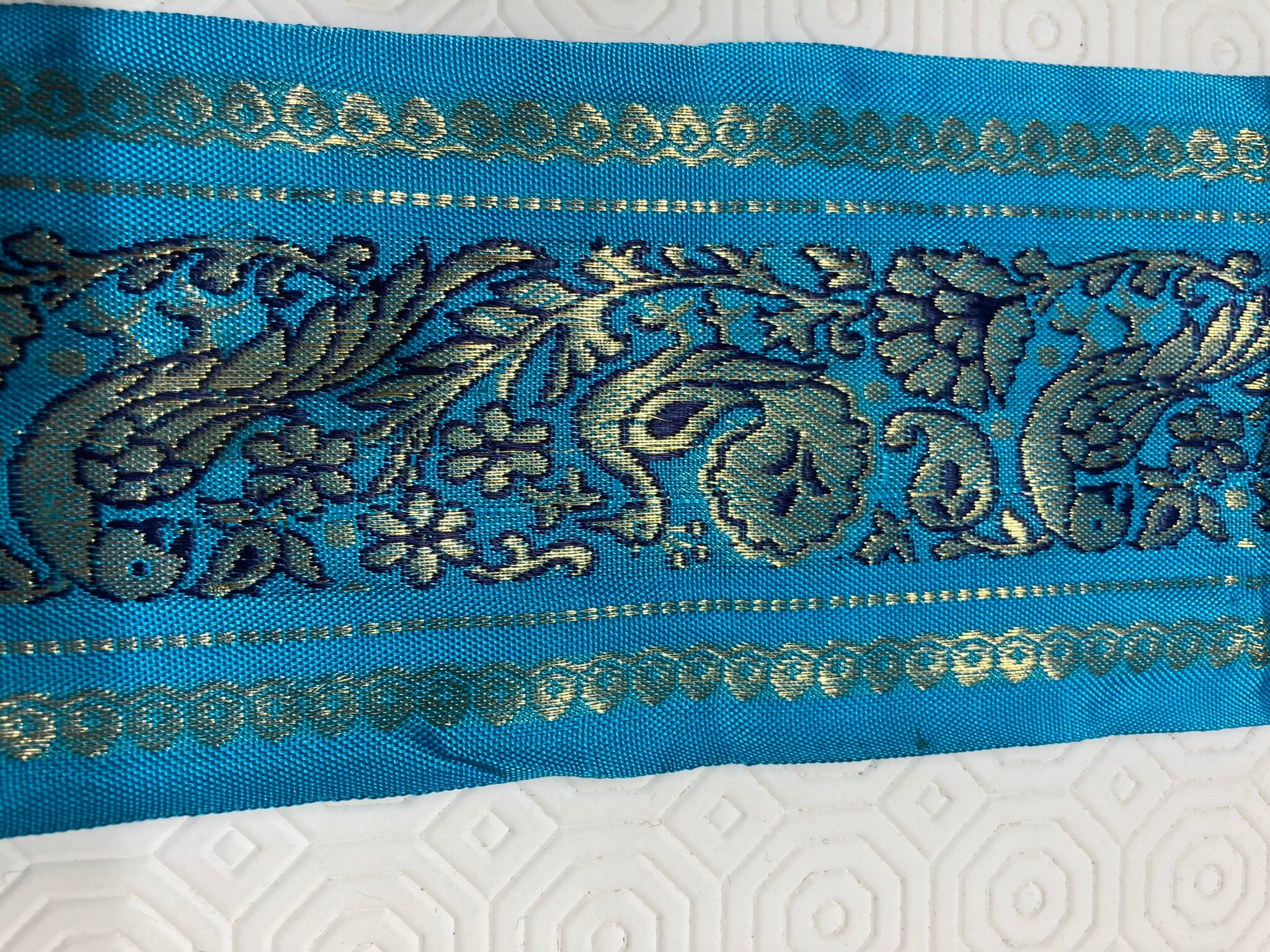 Indian Jacquard Ribbon. - Etsy
