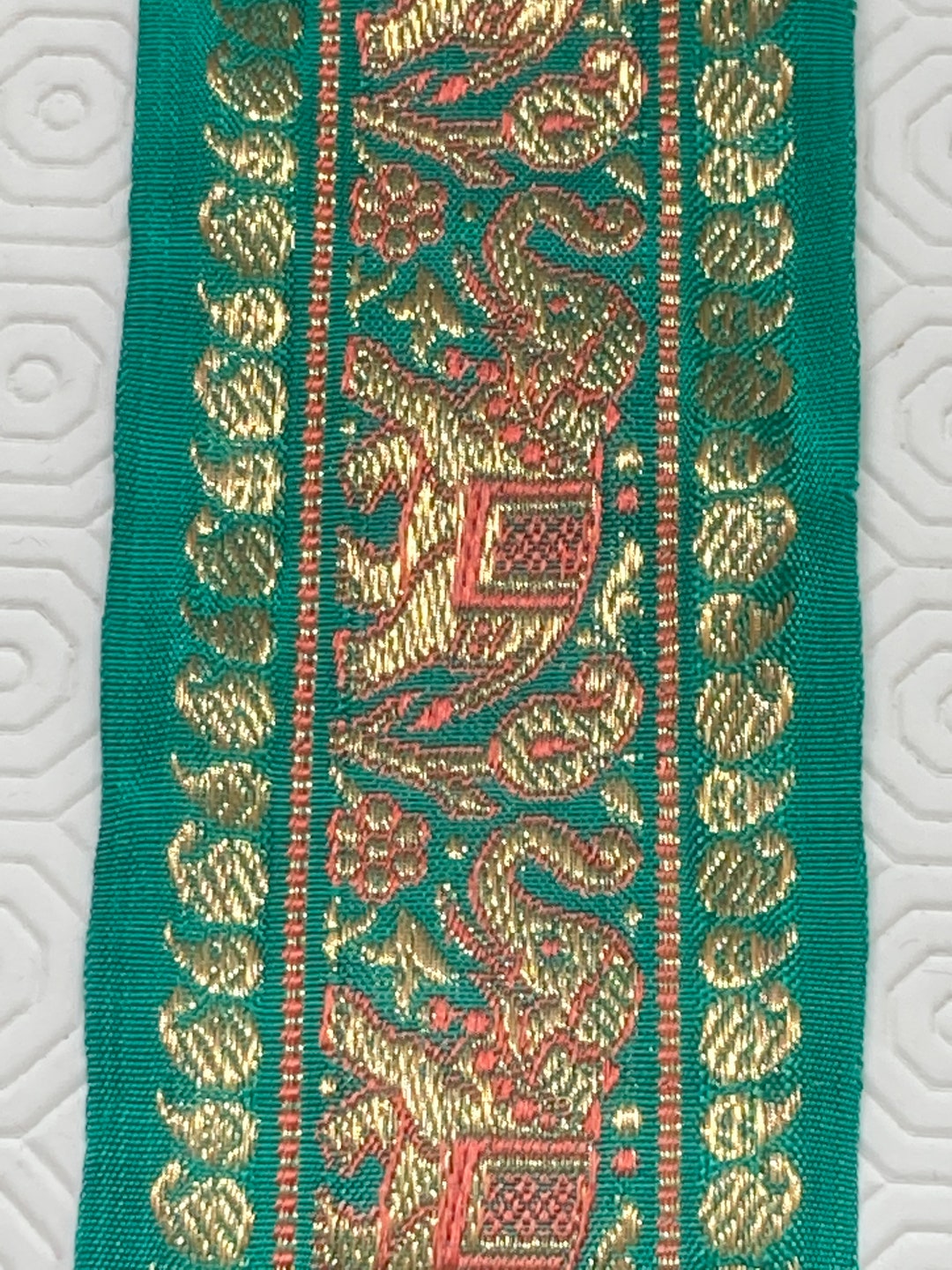 Indian jacquard ribbon. Indian trimmings. Indian ribbon. - Etsy.de