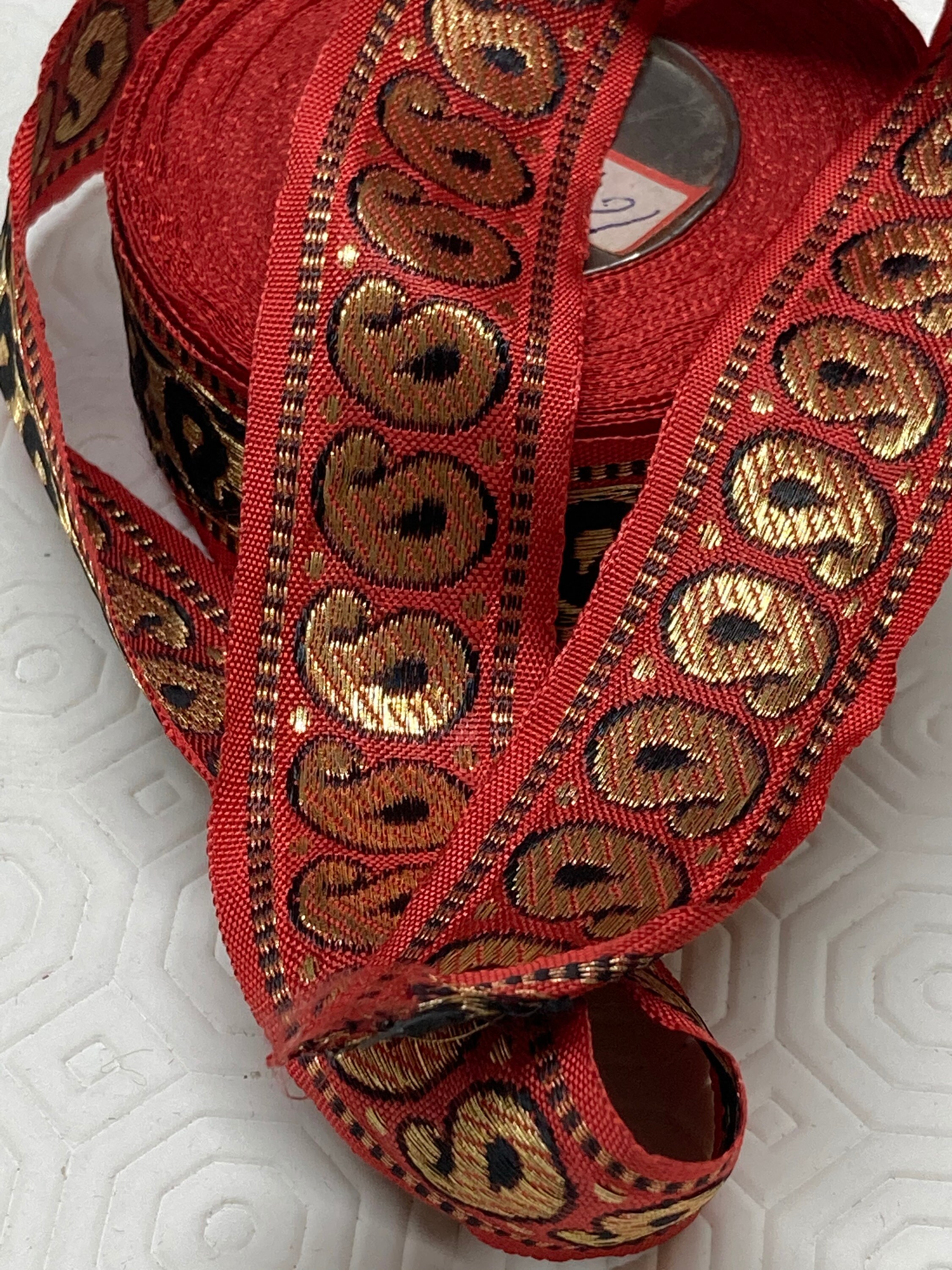 Indian Jacquard Ribbon. Indian Trimmings. Indian Ribbon. - Etsy