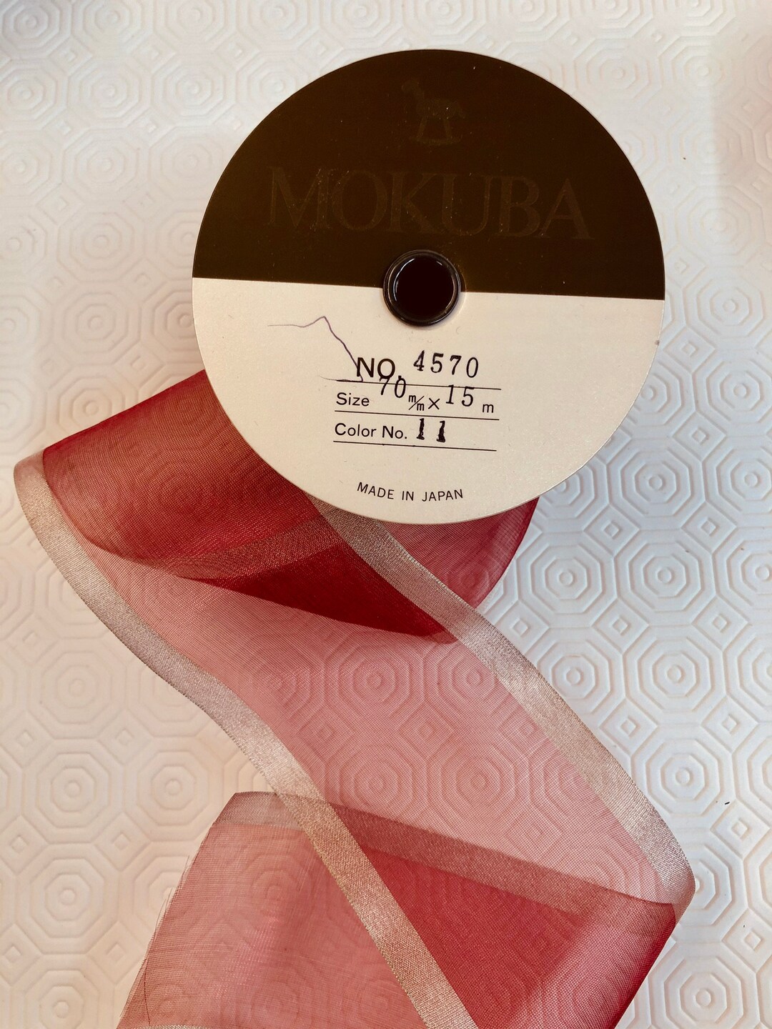 Mokuba Organza Ribbon. - Etsy UK