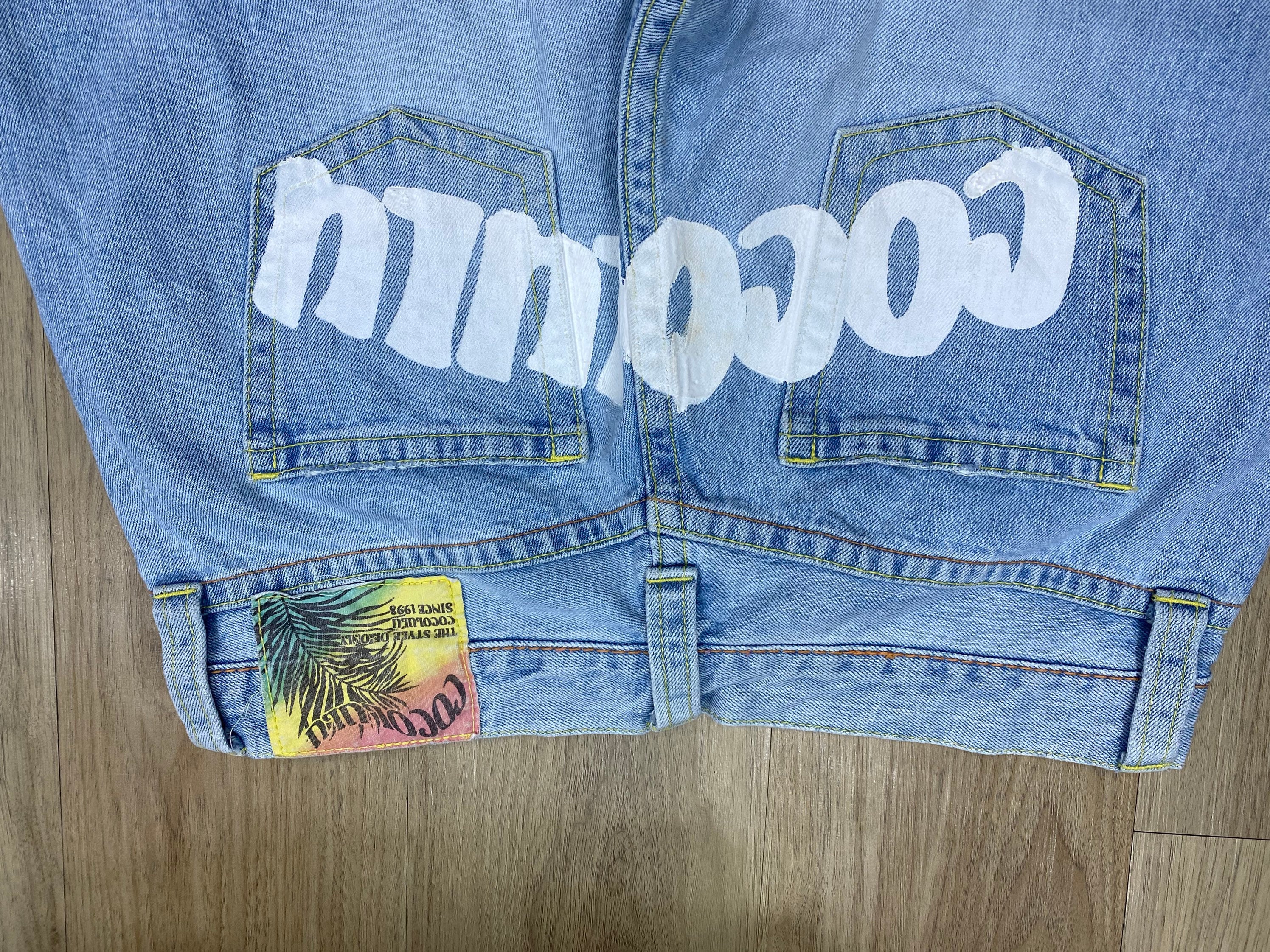 Size 33 Cocolulu Jeans Japanese Brand Denime - Etsy