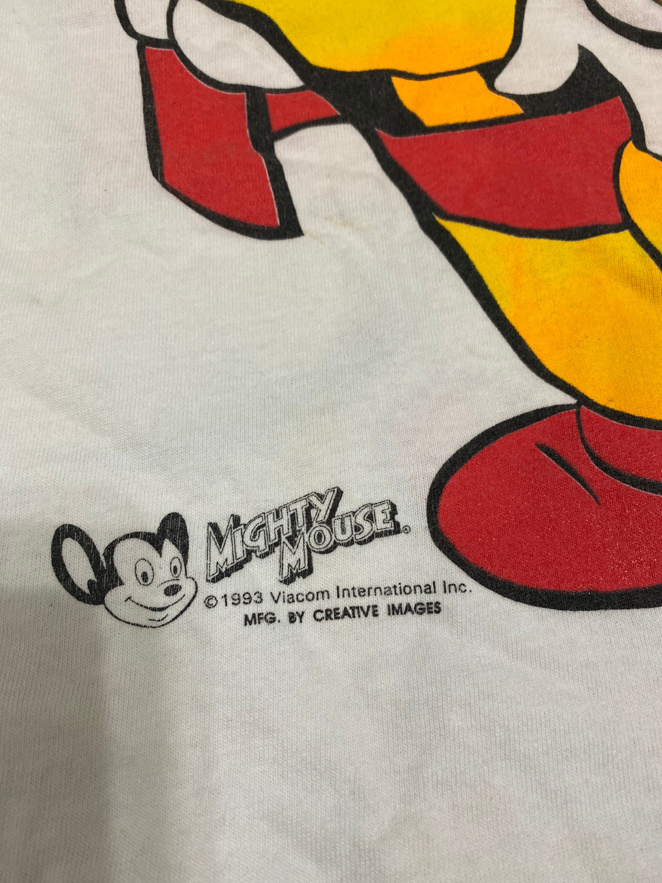 Vintage 90s Mighty Mouse Cartoon - Etsy