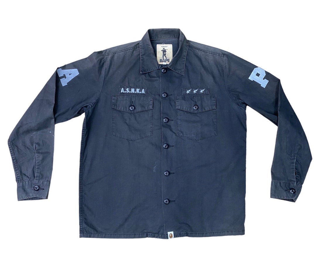 Vintage Bathing Ape Bape Sunfaded Military Design - Etsy