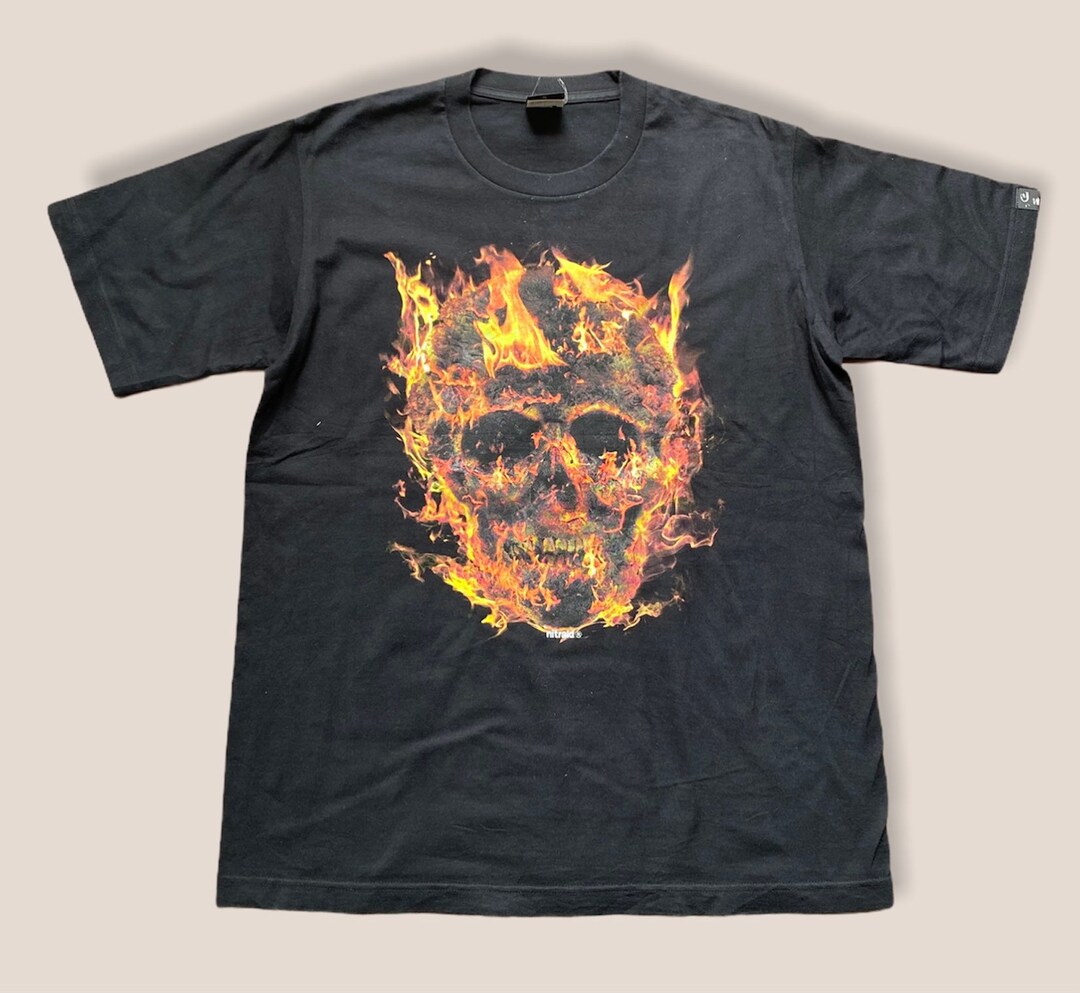 Rare Nitraid Japanese Brand Ghost Rider Design - Etsy