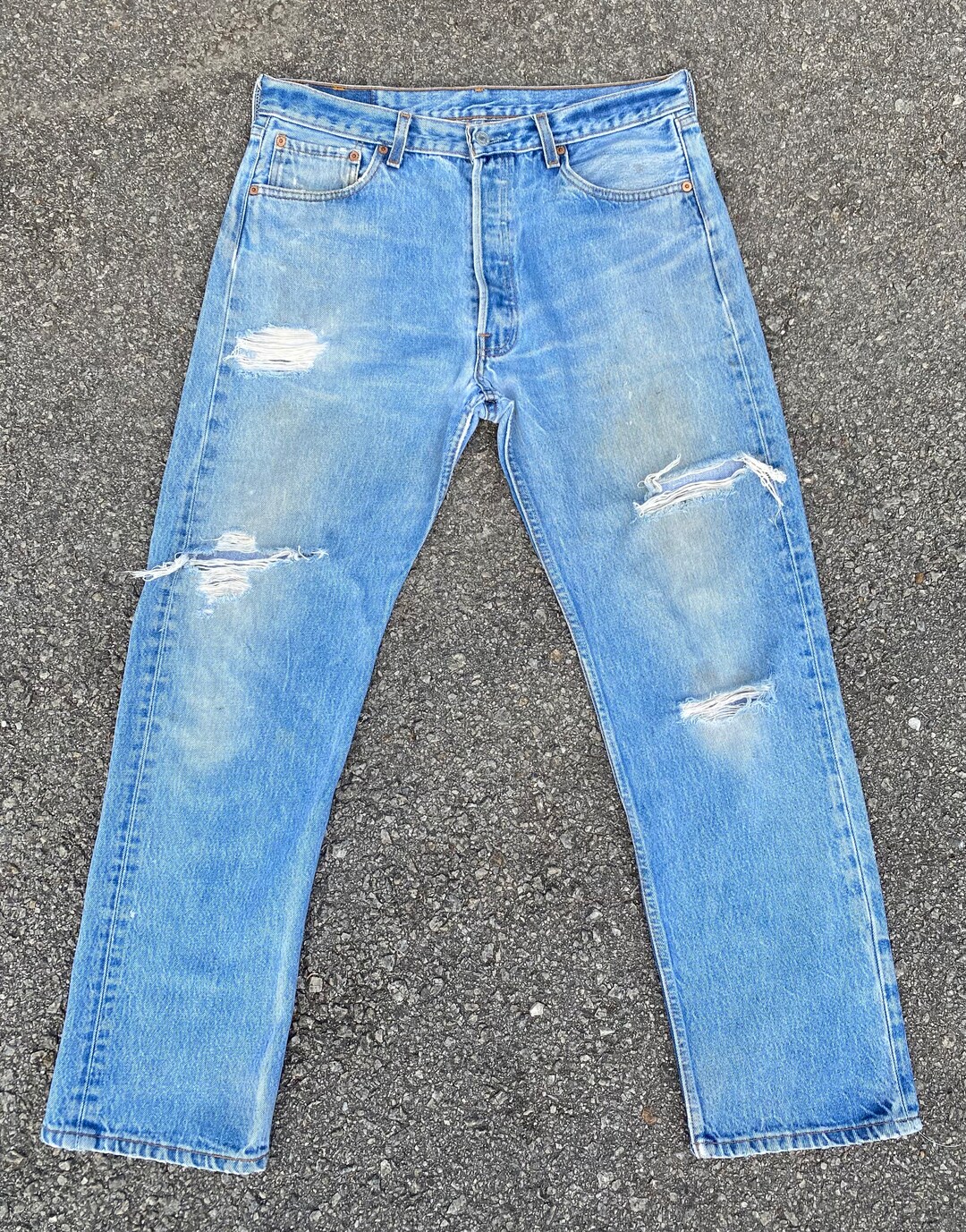Size 35 X 30 Vintage Kevi's 501xx Made in Usa Distressed - Etsy