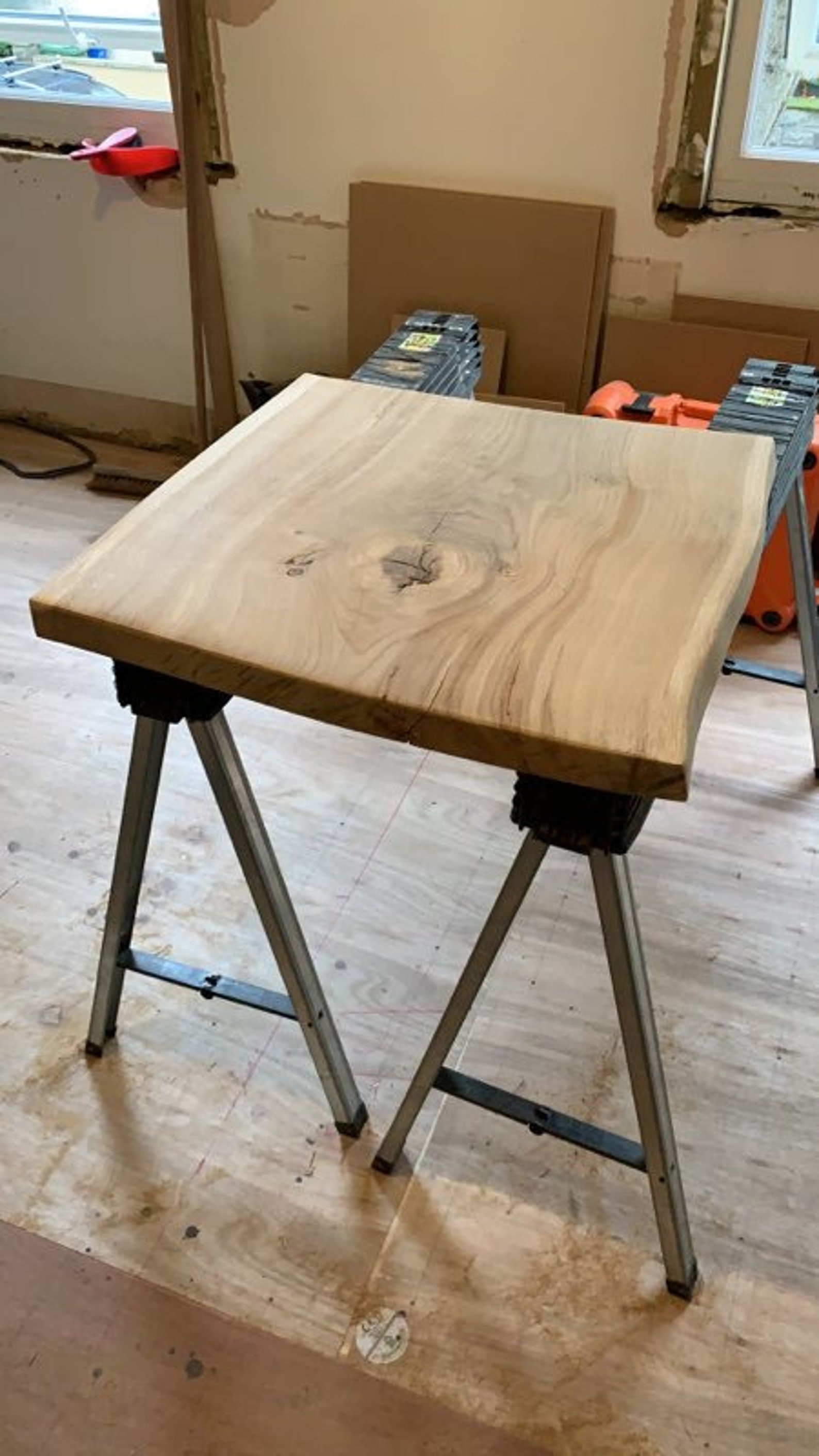 Live Edge Oak Wood Slabs Boards Various Small & Large Sizes 5cm Thick ...