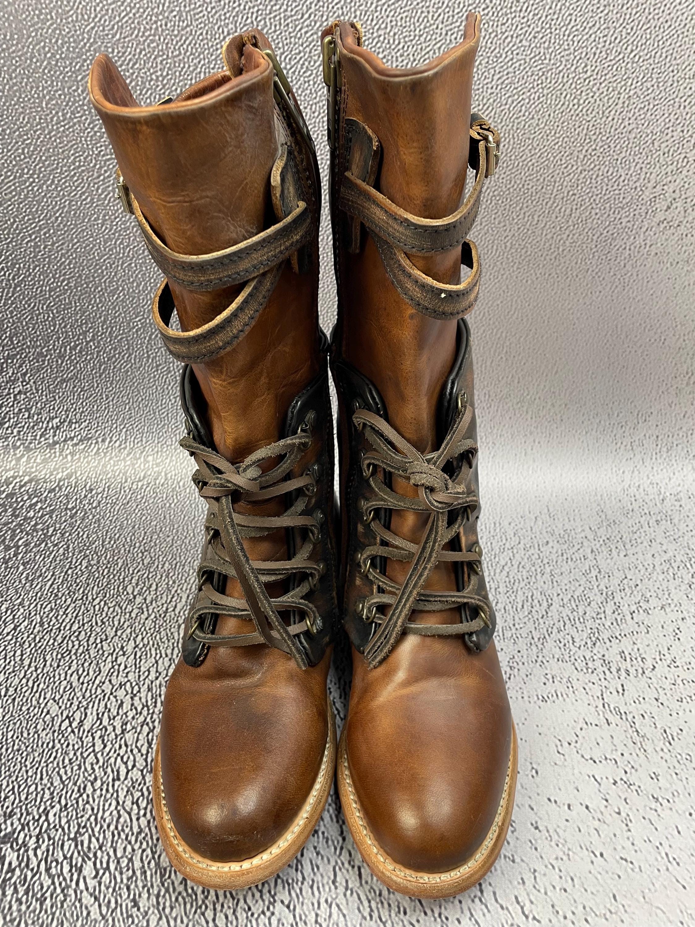 New Freebird by Steven Women Ravi Brown Booties Boots Size US 7 - Etsy