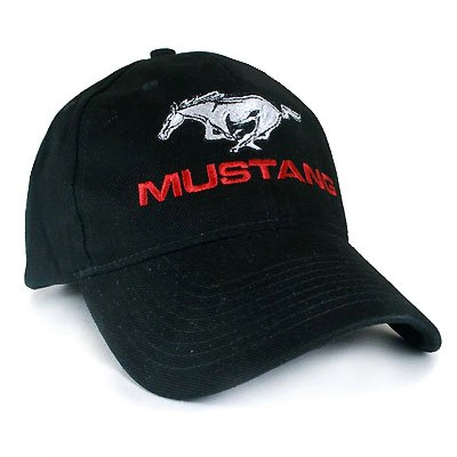 Ford Mustang Black Cotton Hat - Etsy