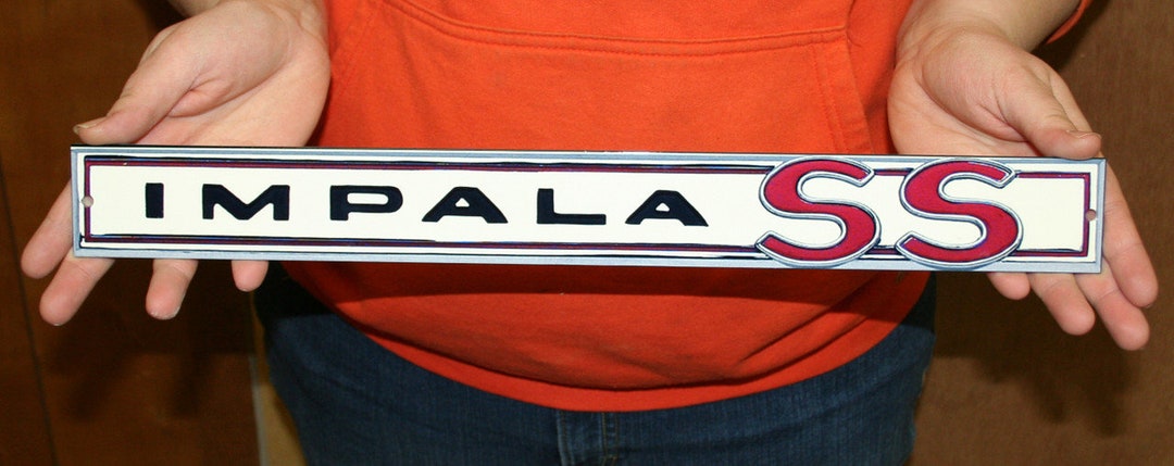 1964 Chevrolet Impala SS Emblem Metal Wall Sign - Etsy