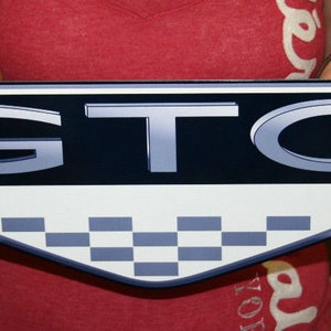 Pontiac GTO Emblem Metal Sign - Etsy