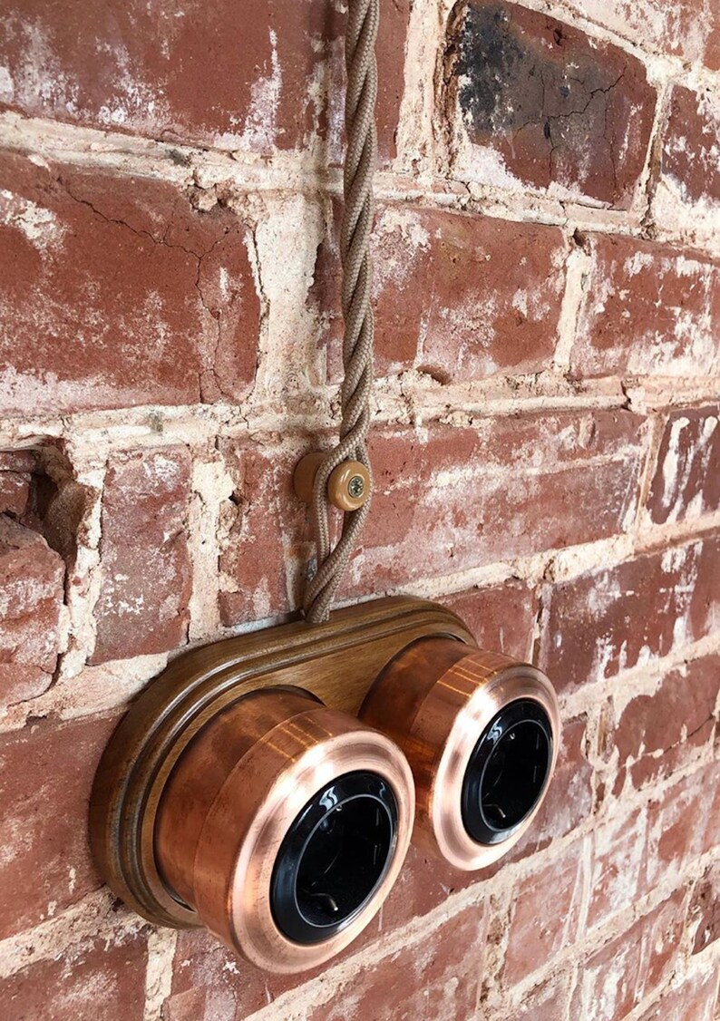 Protruding Socket in Gilded Bronze - Etsy