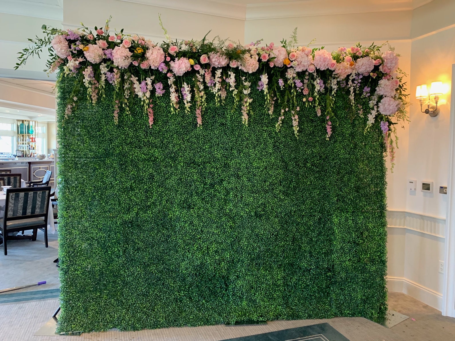 Boxwood Wall Backdrop RENTAL ONLY Backdrop Wall Green Etsy