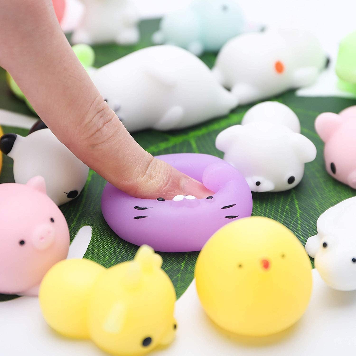 Mini animal squishy pack 40 piezas al azar Mochi Squishies | Etsy