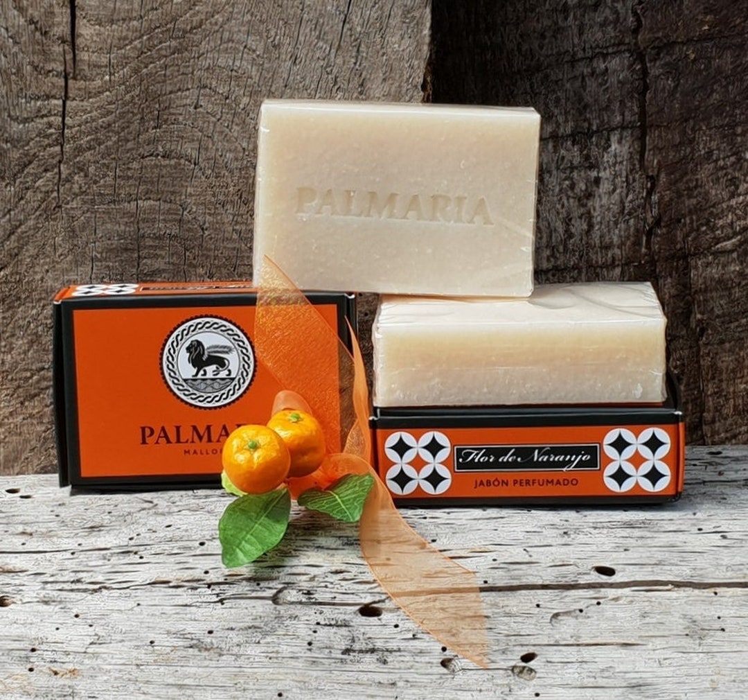 6.63 /per 100 G Mallorca Scented Soap Soap Orange Blossum 2 X 150 G ...