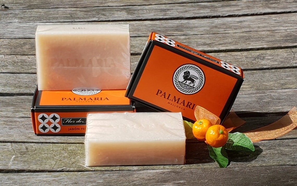 6.63 /per 100 G Mallorca Scented Soap Soap Orange Blossum 2 X 150 G ...