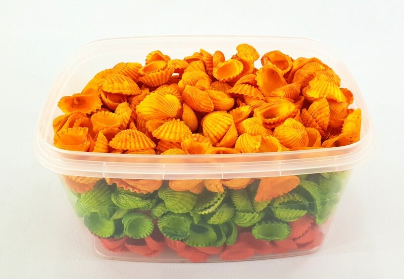 1.24 Euro/ per 100 G Shells Mix Colorful Craft Shells Colored 1200 G ...