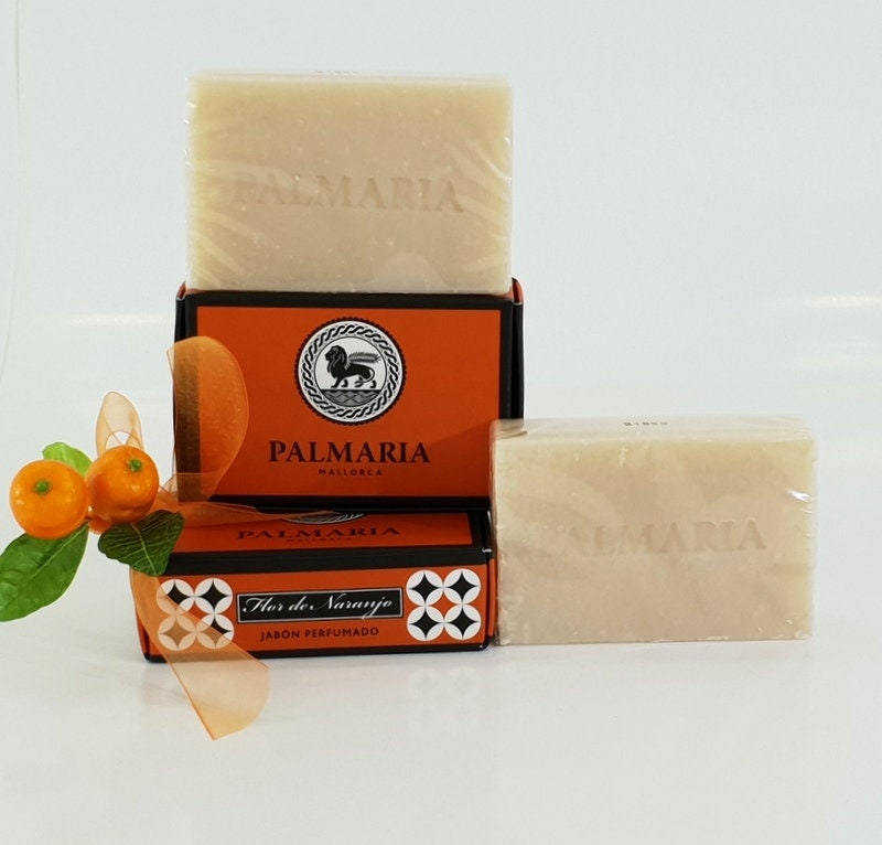 6.63 /per 100 G Mallorca Scented Soap Soap Orange Blossum 2 X 150 G ...