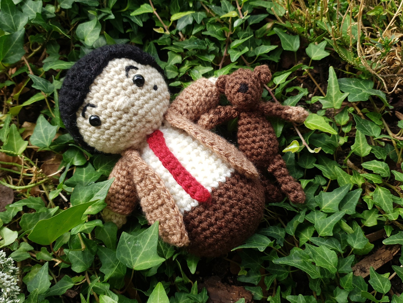 Mr Bean and Teddy Amigurumi Crochet PATTERN United Kingdom - Etsy