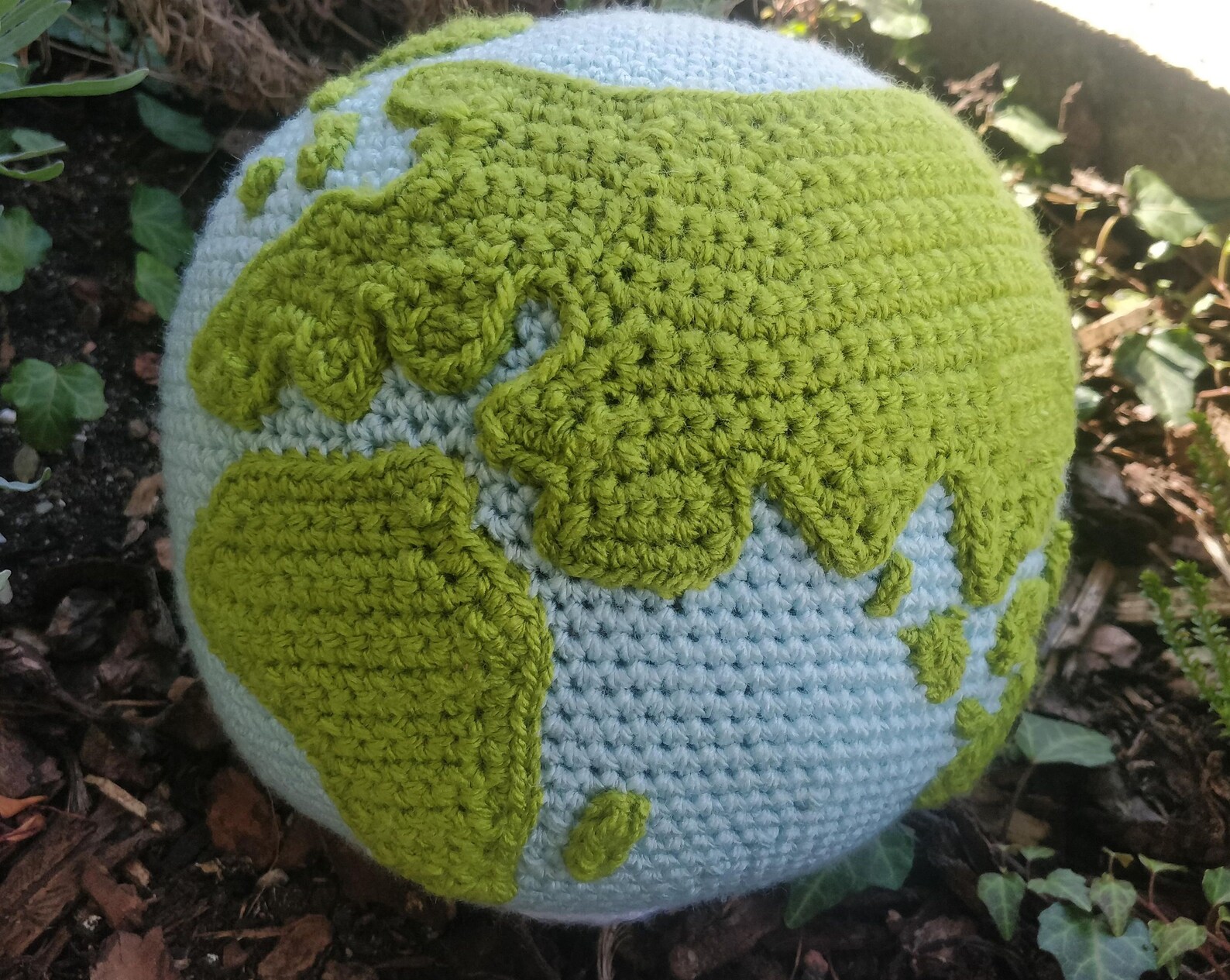 PATTERN ONLY Planet Earth Globe and Moon Amigurumi Crochet - Etsy